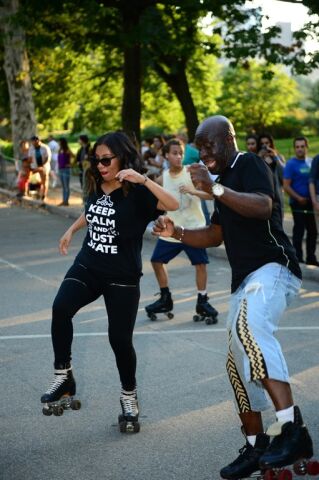 Fort Tryon Park: Skate Night at Anne Loftus Playground - HeightSites