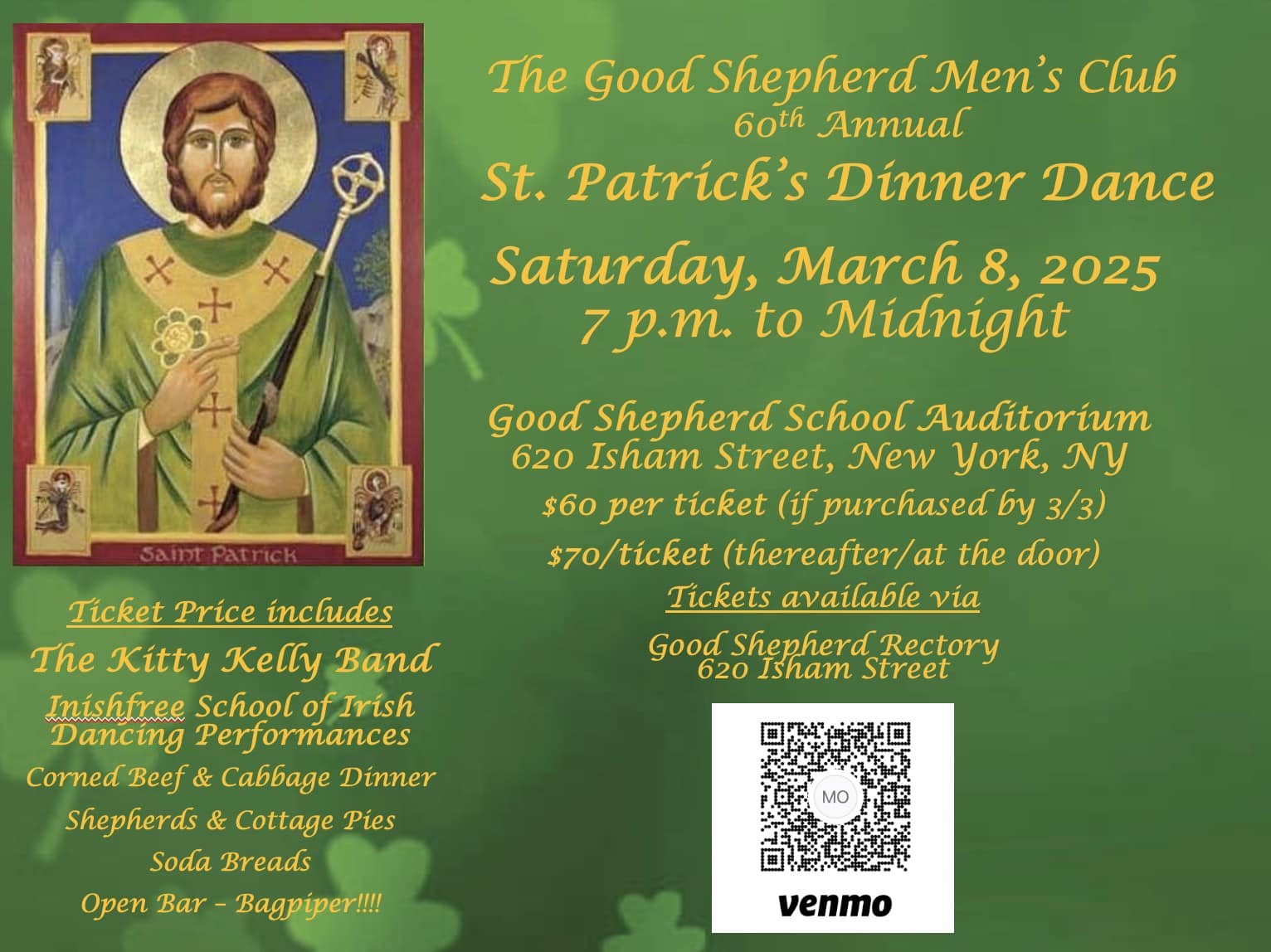 Good Shepherd: St. Patrick's Dinner Dance - HeightSites