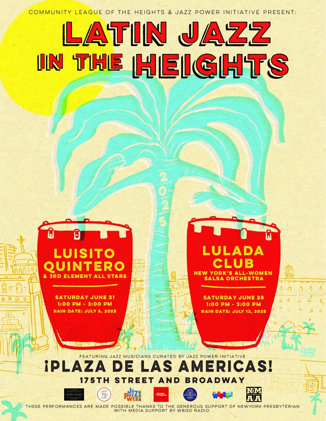 CLOTH: Latin Jazz In The Heights 2025! - HeightSites