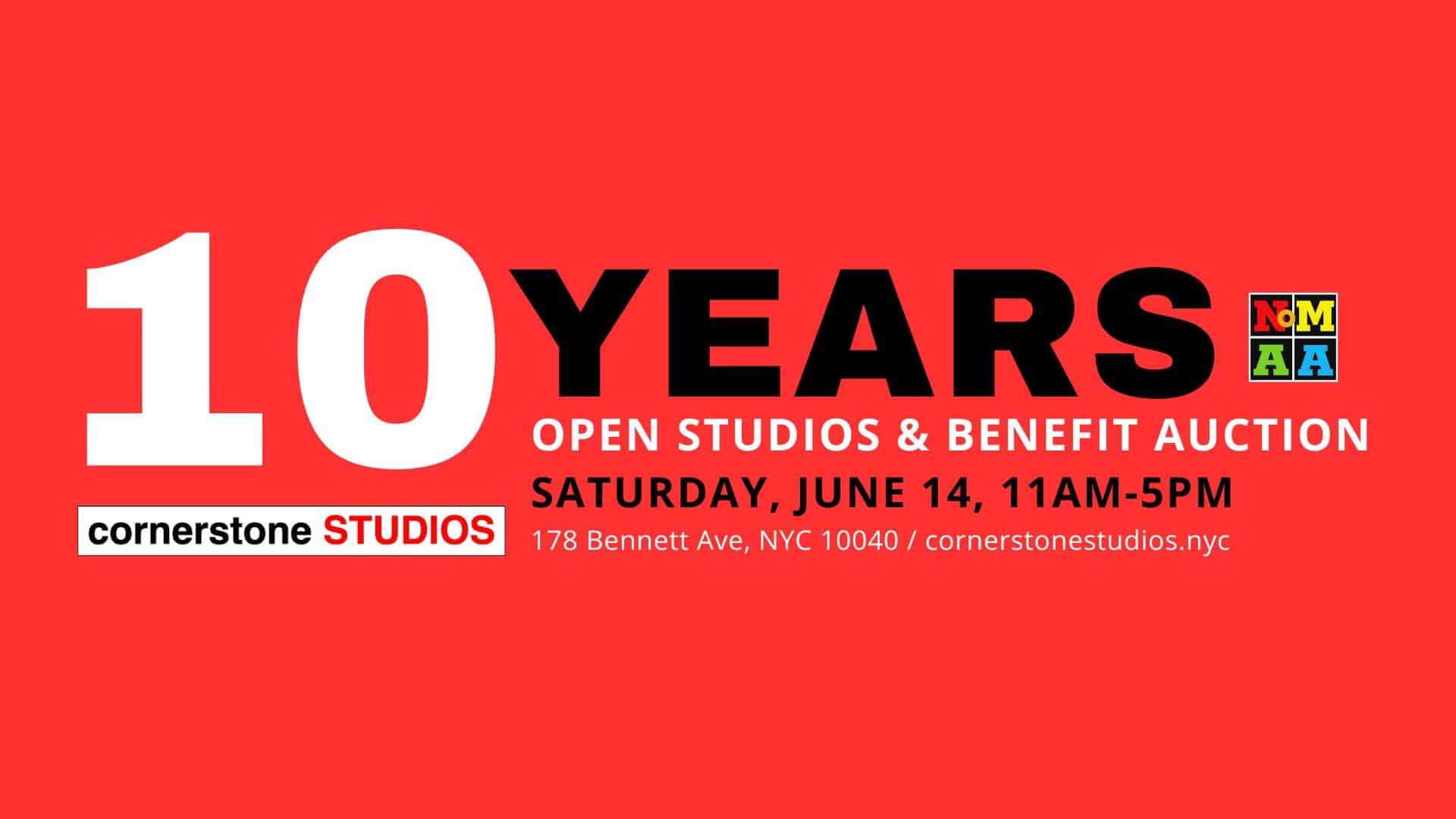 Cornerstone Studios: 10th Anniversary Open Studios & Benefit Auction ...