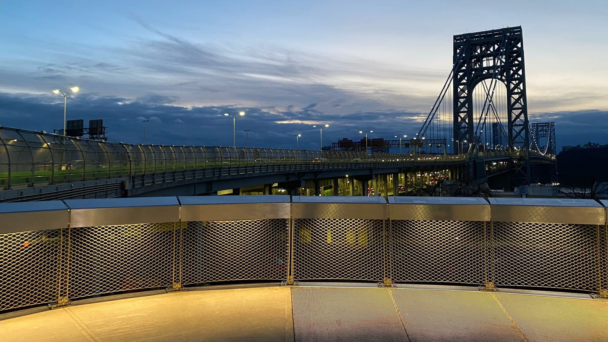 George Washington Bridge: North Walk (Open House New York) - HeightSites
