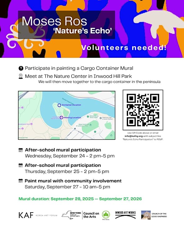Inwood Hill Park Nature Center: Nature's Echo, Community Cargo ...