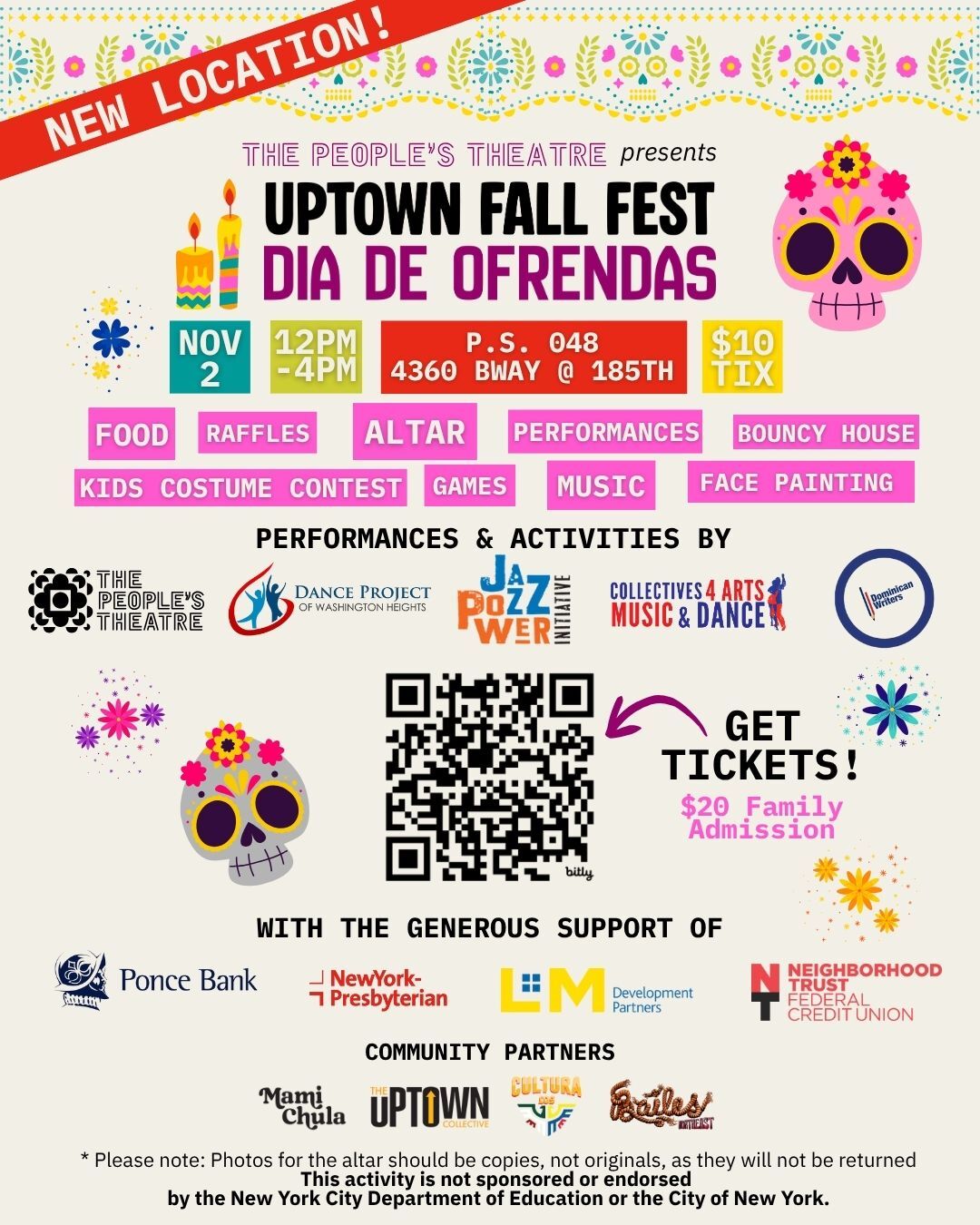 Uptown Fall Fest: Día de Ofrendas (NEW LOCATION) - HeightSites